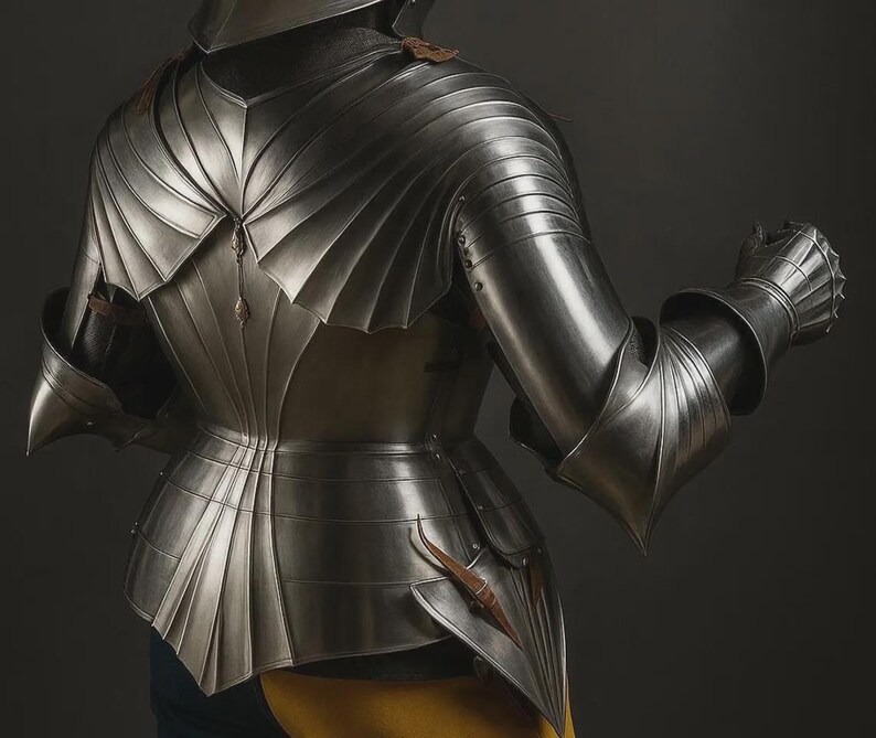 Gothic Suit of Armor: Wearable 15th Century Medieval Knight Steel ...