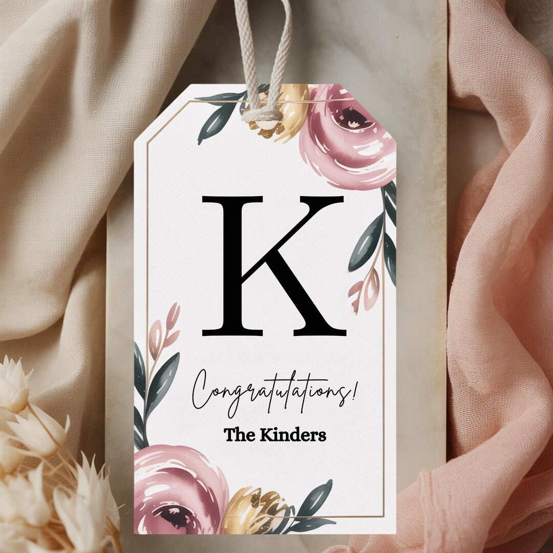 Custom Gift Tags for Any Occasion, Great Addition to Any Gift With Your ...