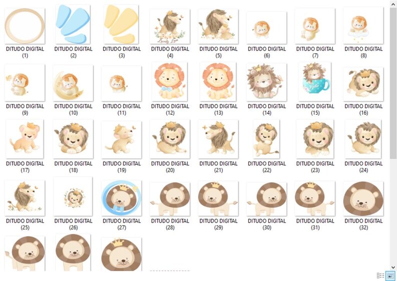 Cute Lion Clipart, Lion Png, Cute Lion Clip Art, Happy Lion Clipart ...
