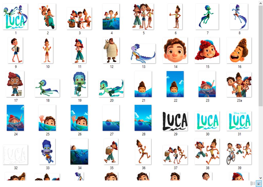 Luca Digital Paper, Luca PNG, Luca Clipart, Luca Alphabet, Luca ...