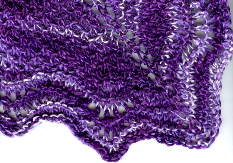 Shawl Knitting Pattern PDF Birdwing Ruffled Shawl Many - Etsy