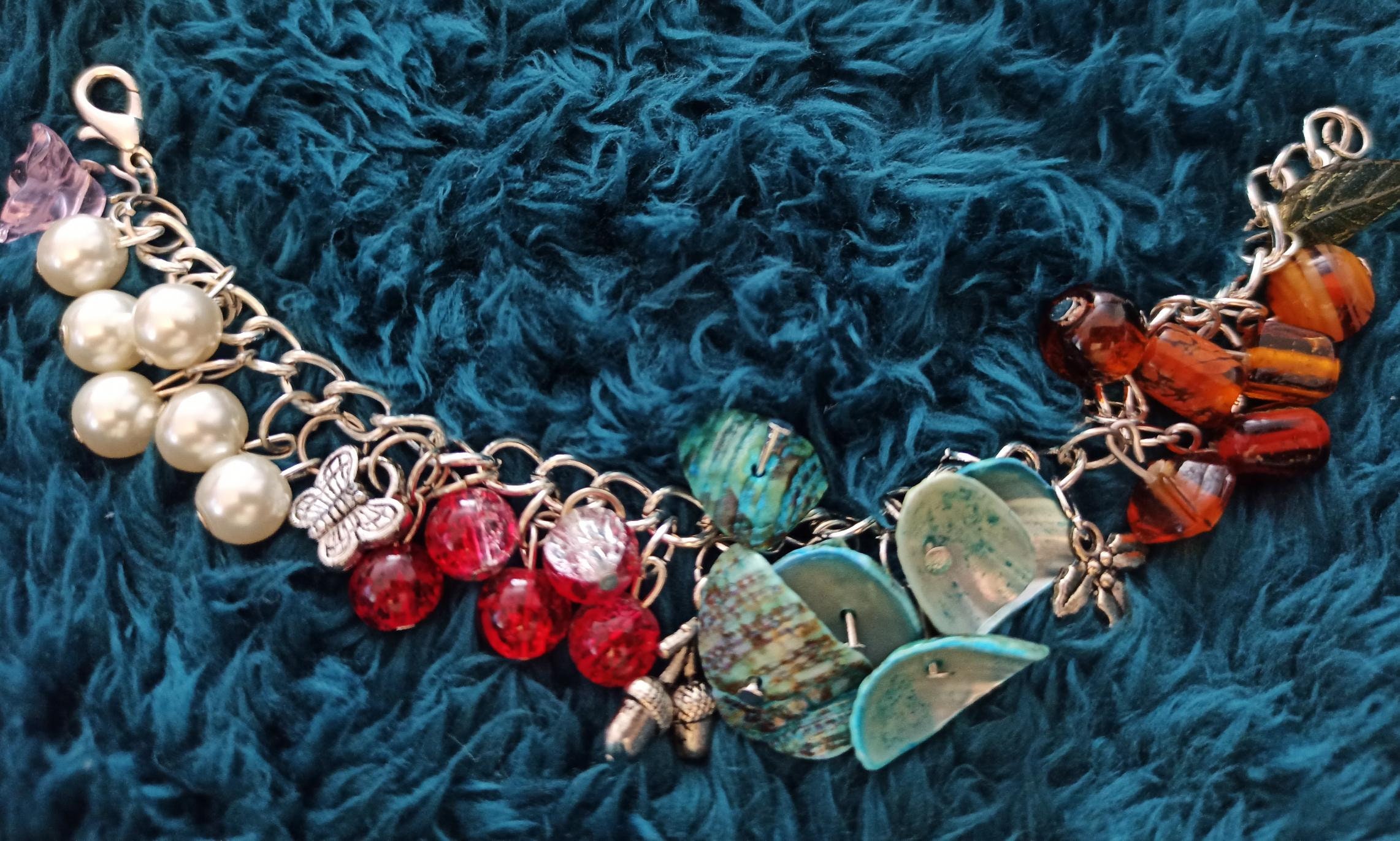 PAGAN Druid FOUR ELEMENTS Charm Bracelet Air Fire Water - Etsy