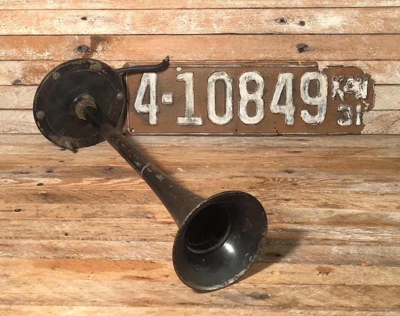 Perfect Pair, Vintage Car, Truck Horn, Air Horn, Trumpet Style Vehicle ...