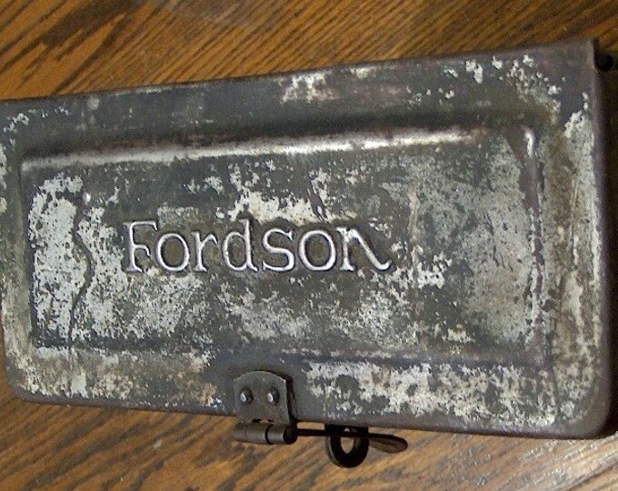 Fordson Tractor Tool Box - Etsy