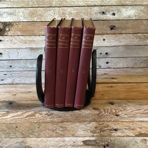 Vintage Horseshoe Book Holder. Black Finish, Cast Metal. Western Themed ...