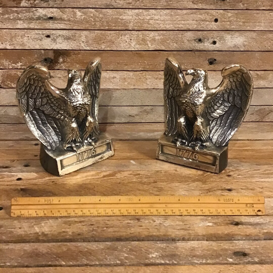 Vintage Eagle Bookend Pair of American Eagles With Wings Partly Spread ...