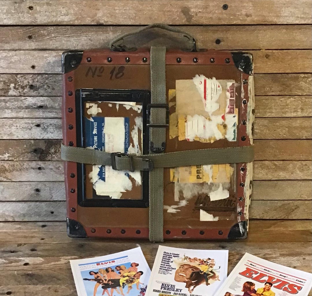 Vintage Film Reel Shipping Case by Fiberbilt With Plenty of Character ...