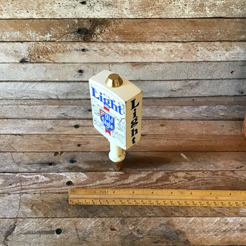Heileman’s Old Style Light Beer Tap Handle, Vintage Bar Ware. Vintage ...