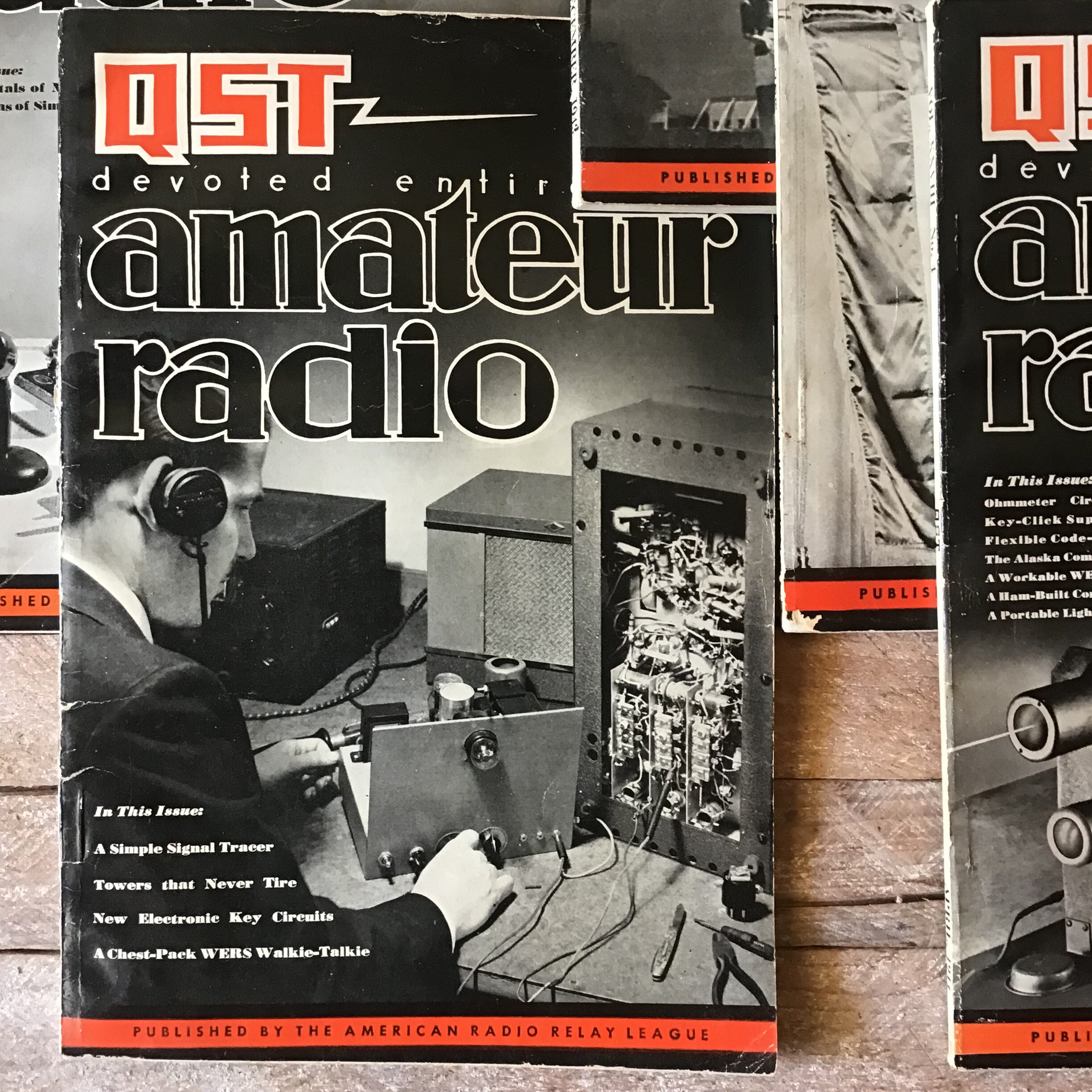 Vintage QST Amateur Radio Magazine Ham Radio Technical Specs How to ...