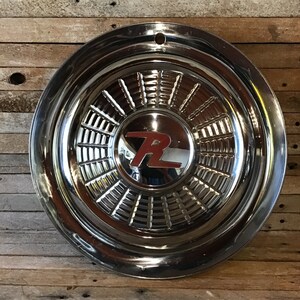 Complete Set of Four 1957 Nash Rambler Hubcaps Polished Chrome, Vintage ...