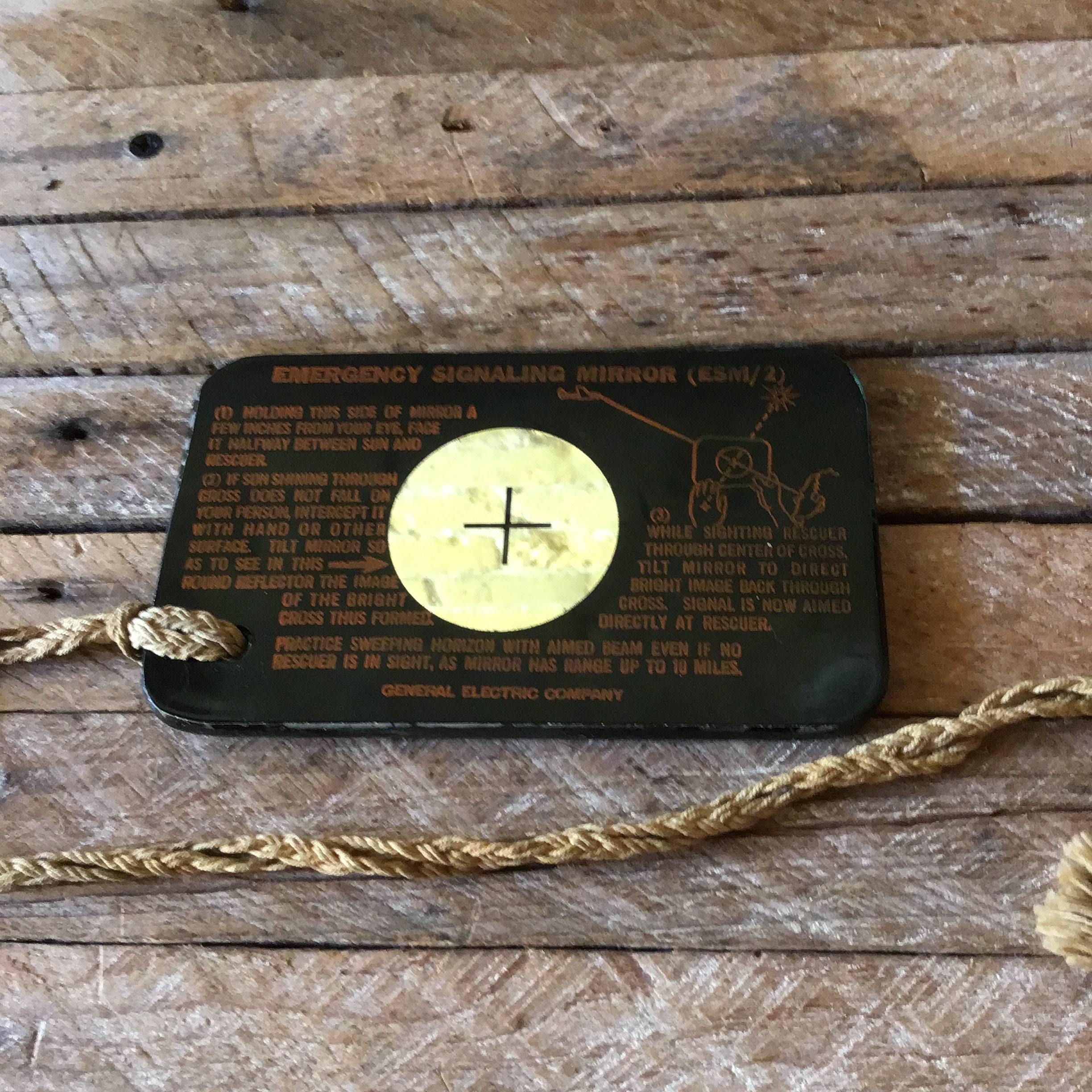 Vintage WW II Era Emergency Signaling Mirror ESM 2 Made by the General ...