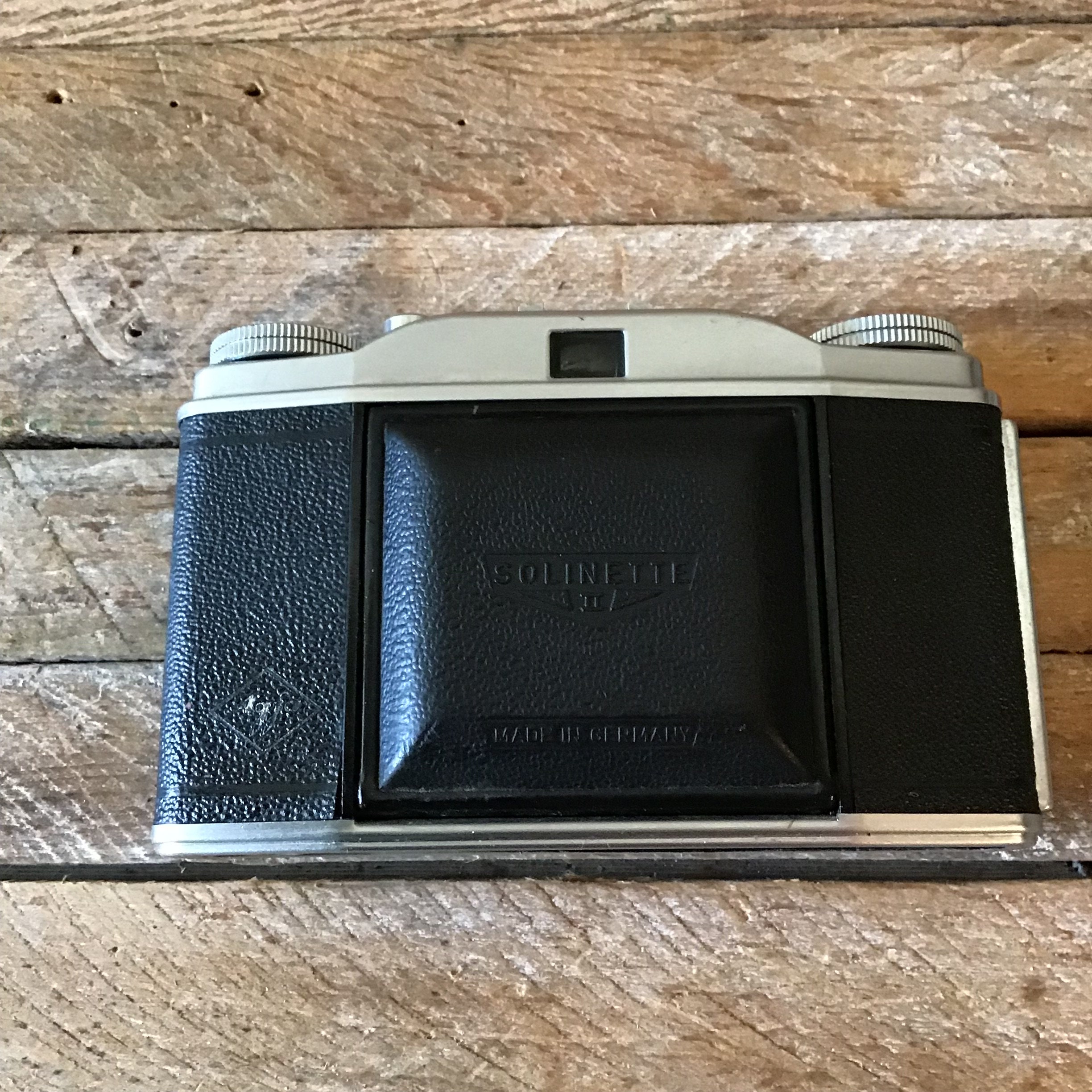 Agfa Solinette Ii-fold Out Camera Prontor-sv Lens Classic Bellows Fold ...