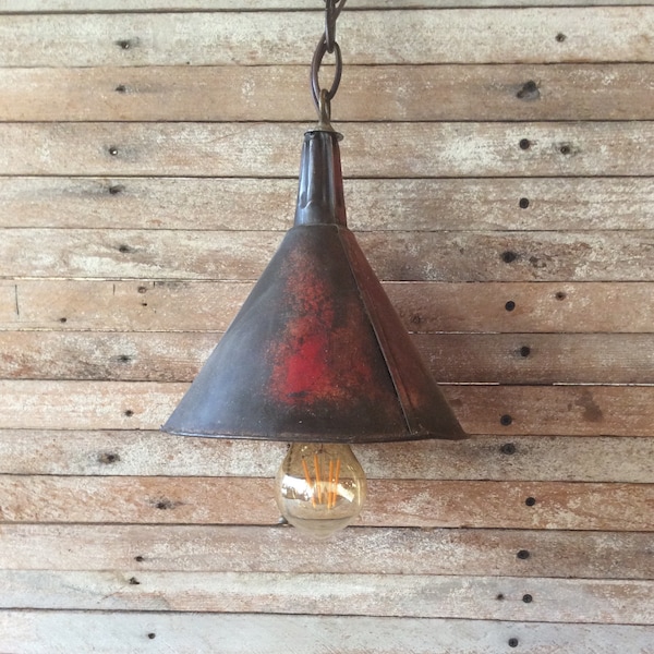 Funnel Lamp - Etsy