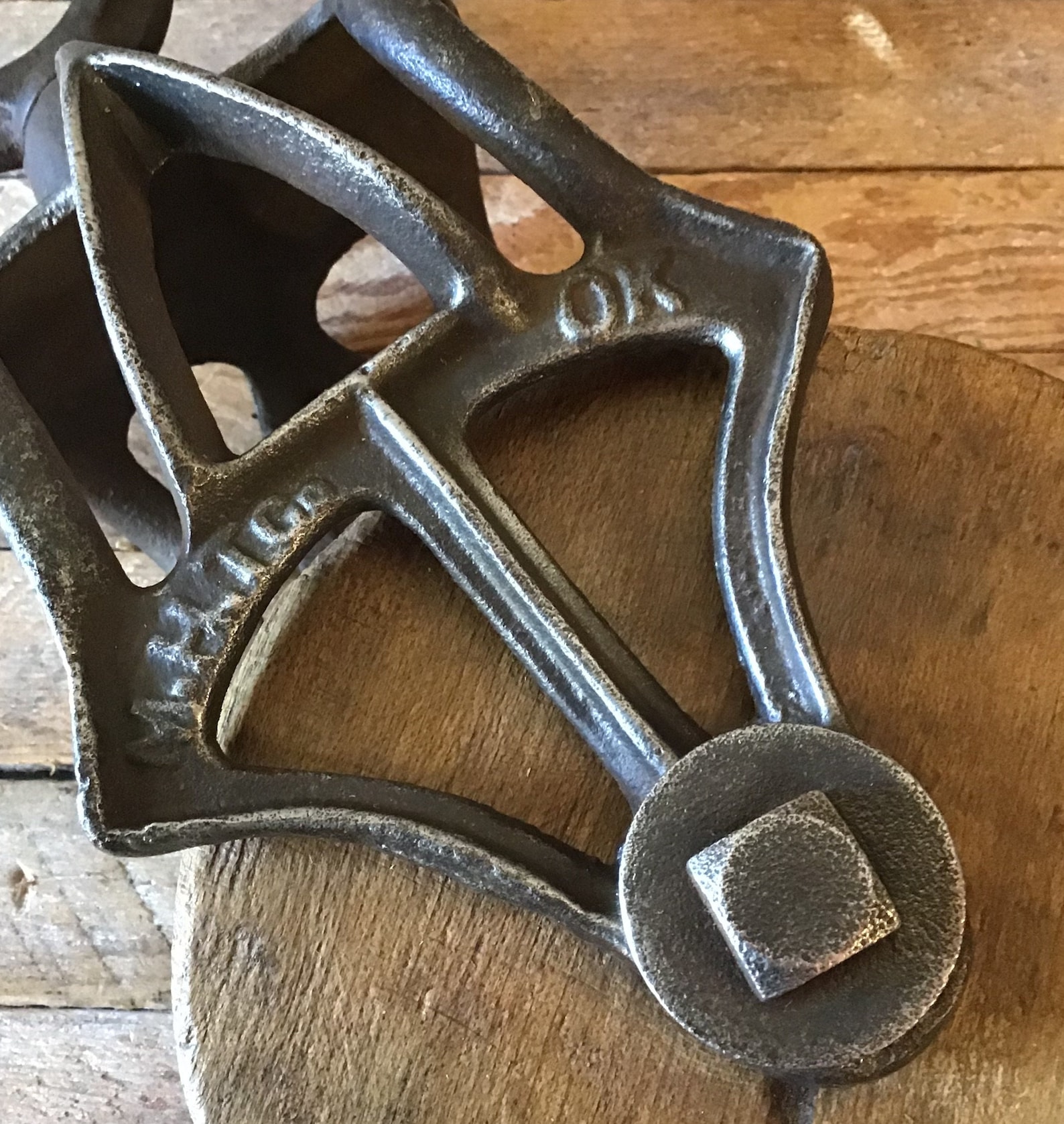 Wood Pulley Wheel Industrial Cast Metal Squirrel Cage Pulley . Very ...