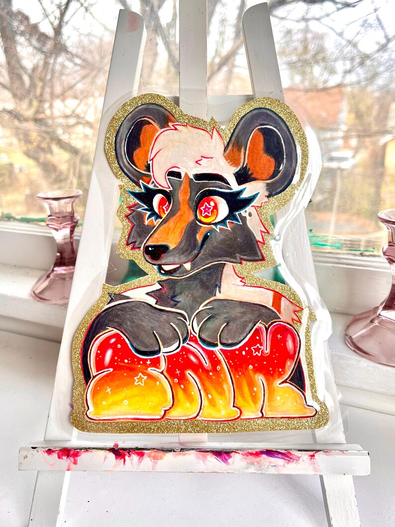 Custom Fursona Badge - Etsy
