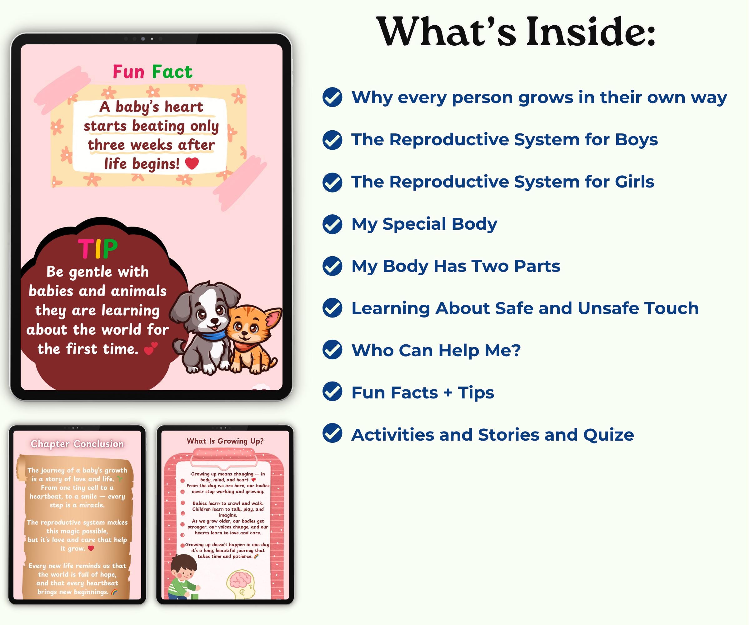 Reproductive System Workbook | Human Body Anatomy & Activities ...