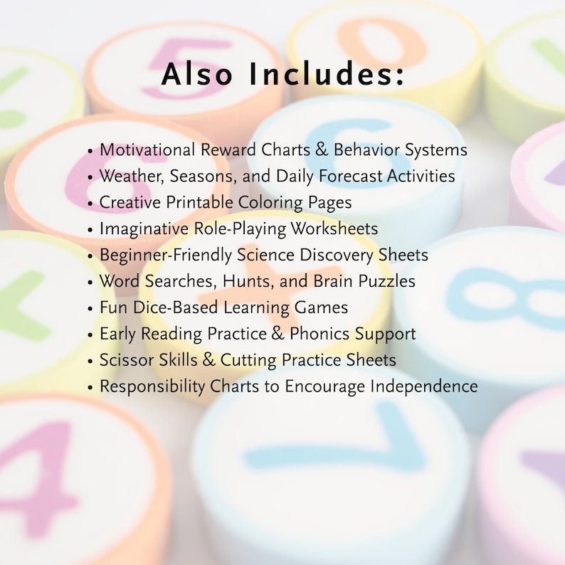 30,000+ Kids Educational Printables Bundle | Learning Activities for ...