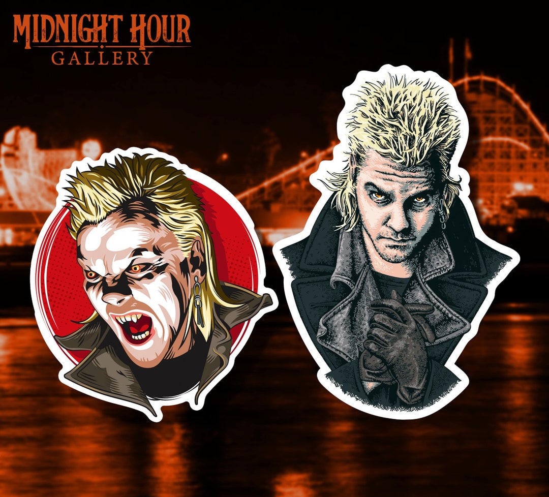The Lost Boys Vinyl Sticker Set / Kiefer Sutherland Sticker Set Die Cut ...