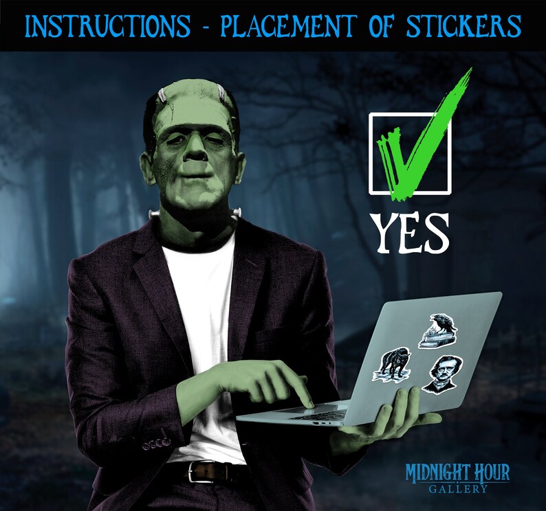 Uncle Fester Vinyl Decal: Addams Family Horror Comedy Sticker - Etsy