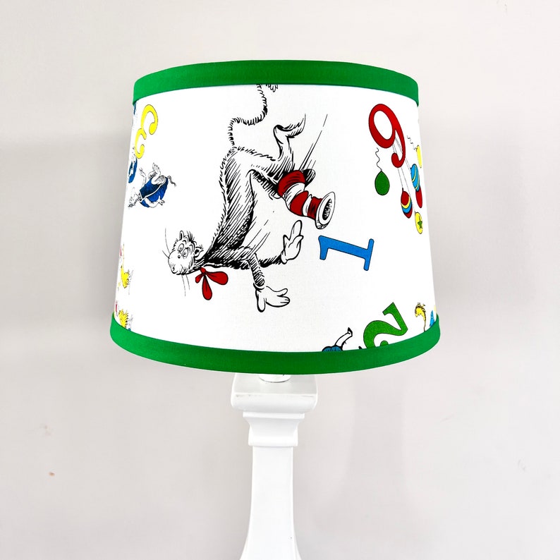 Dr Seuss Alphabet Lamp Shade. Nursery Kid Baby Room Decor - Etsy