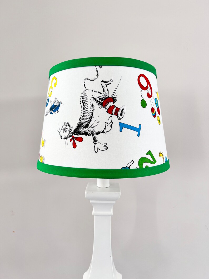Dr Seuss Alphabet Lamp Shade. Nursery Kid Baby Room Decor - Etsy