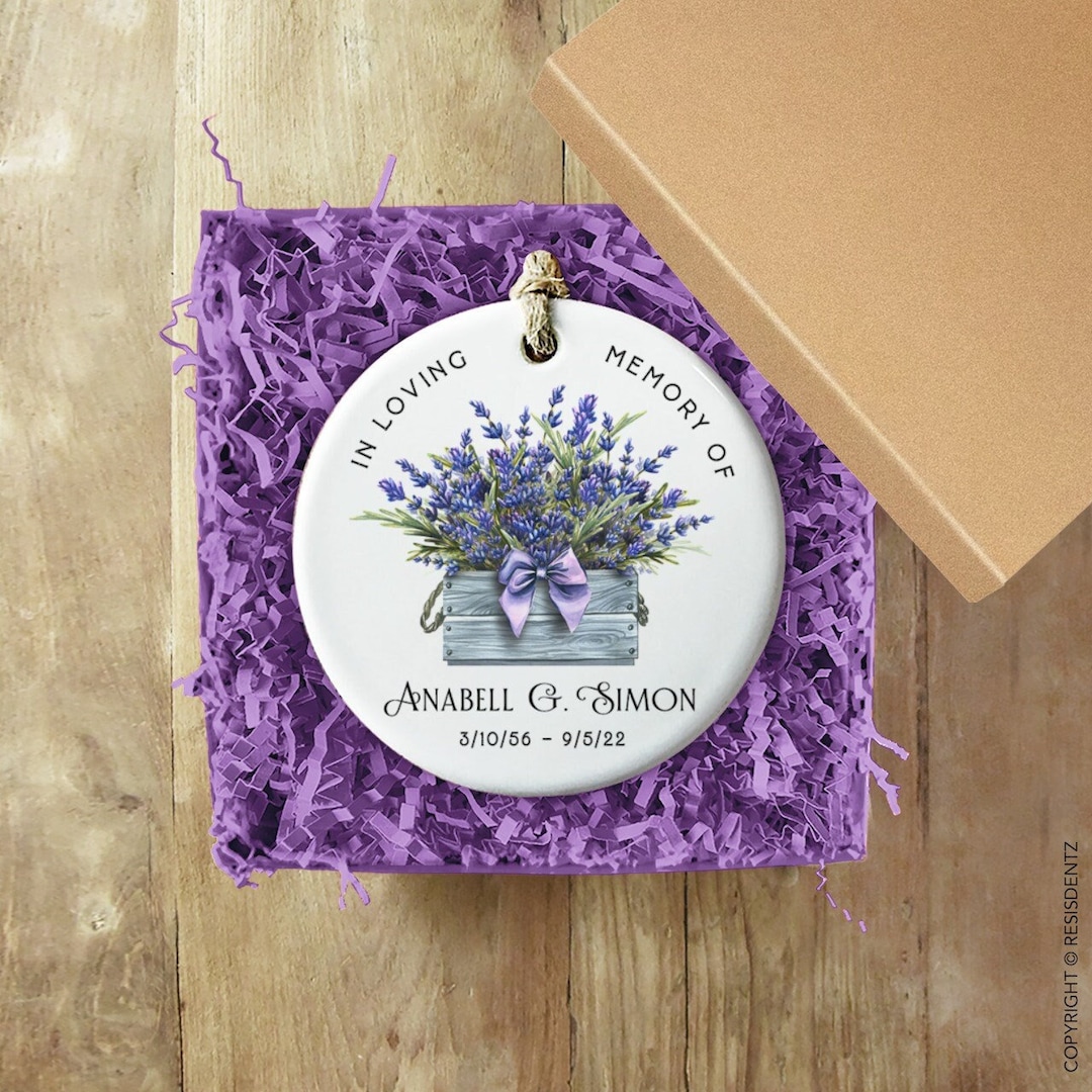 In Loving Memory Ornament, in Loving Memory Christmas Tree Ornament ...