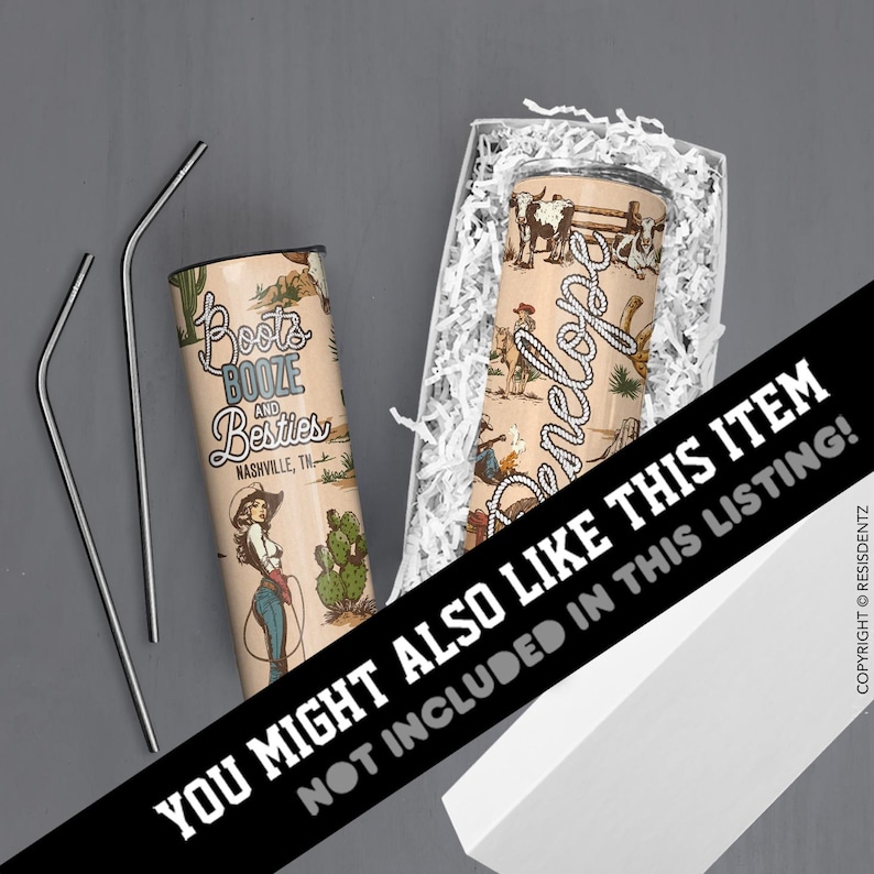 Last Rodeo Bachelorette Party Favors Western Cowgirl Can Coolers ...