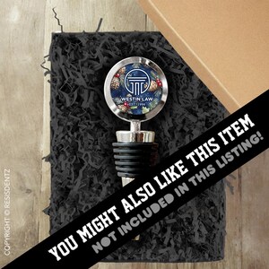 Tropical Palm & Pink Berry Wine Stopper - Festive Winter Christmas ...