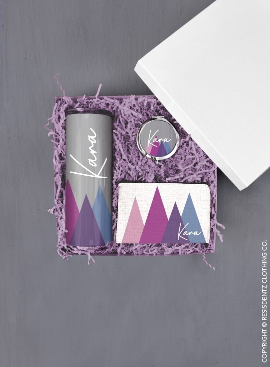 Simple Modern Mountain Gift Box Set, Gift Set for Her Custom Pouch ...