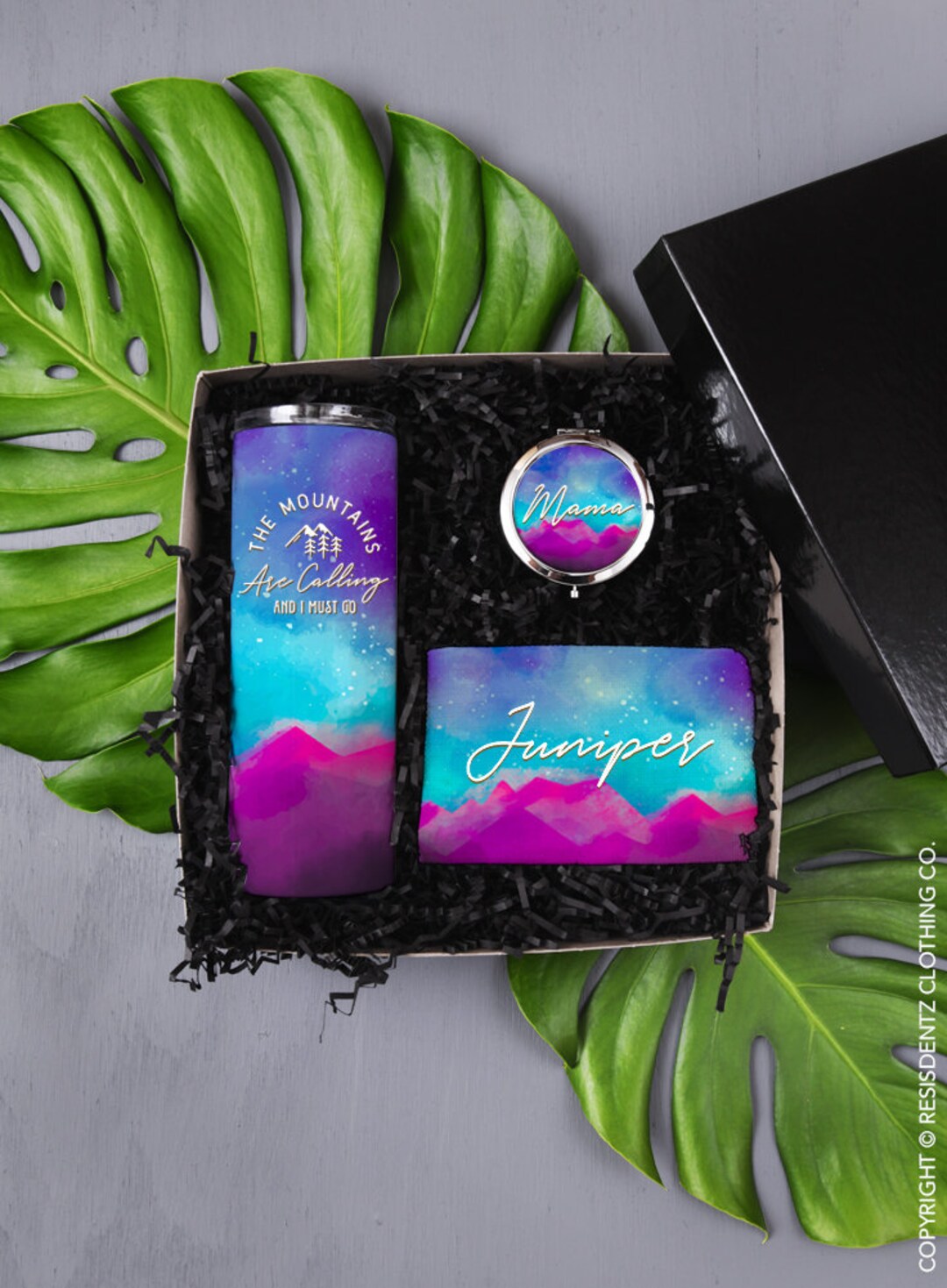 The Mountains Are Calling Gift Box Set, Mountain Lover Birthday Gift ...