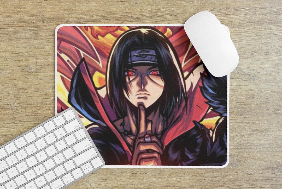XXL Anime Mousepad 91×46 Cm – Itachi Uchiha Design | Non-slip Gaming ...