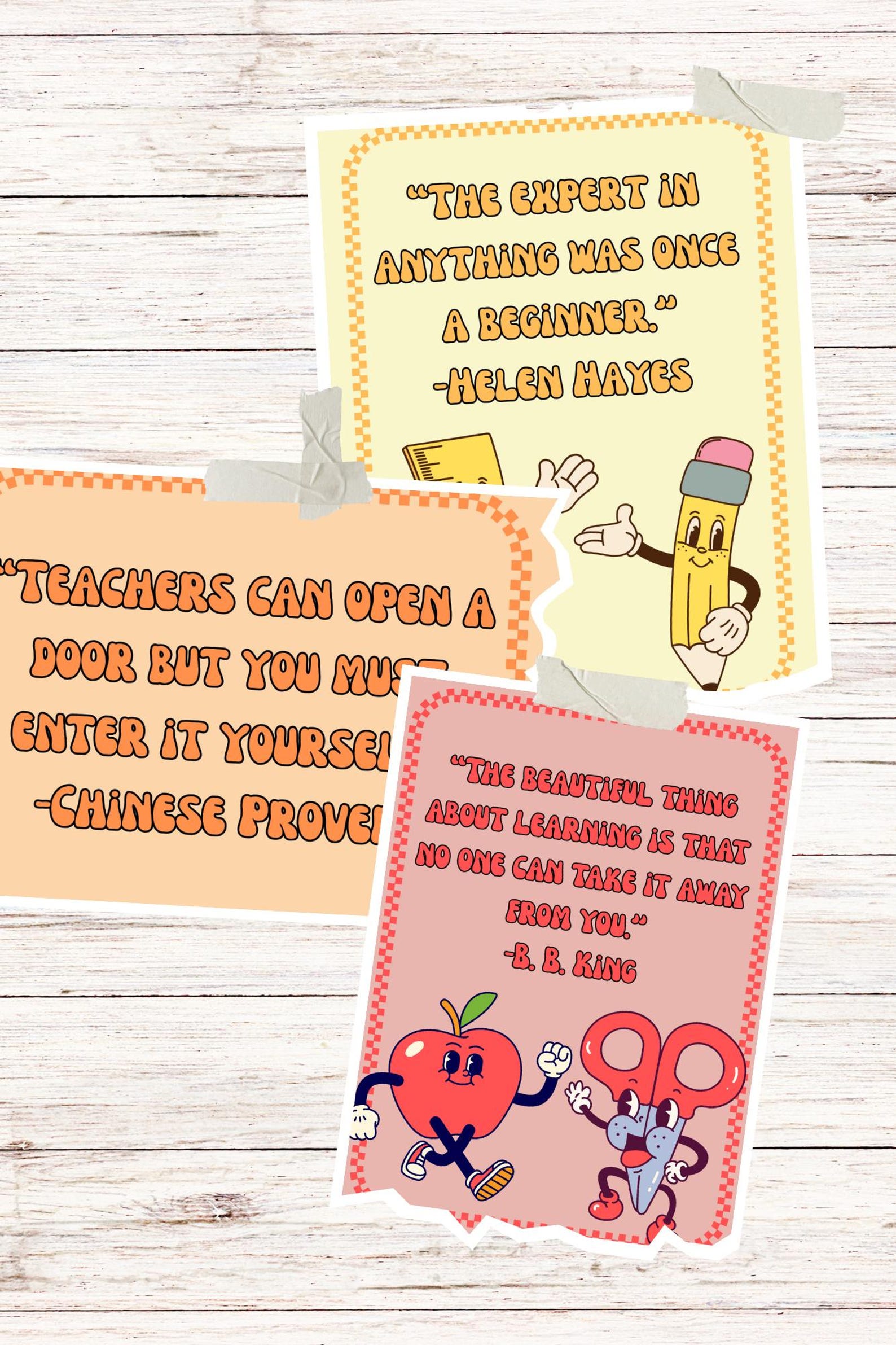 Retro Classroom Posters - Etsy