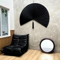 Large Decorative Fan Wall Display - Etsy