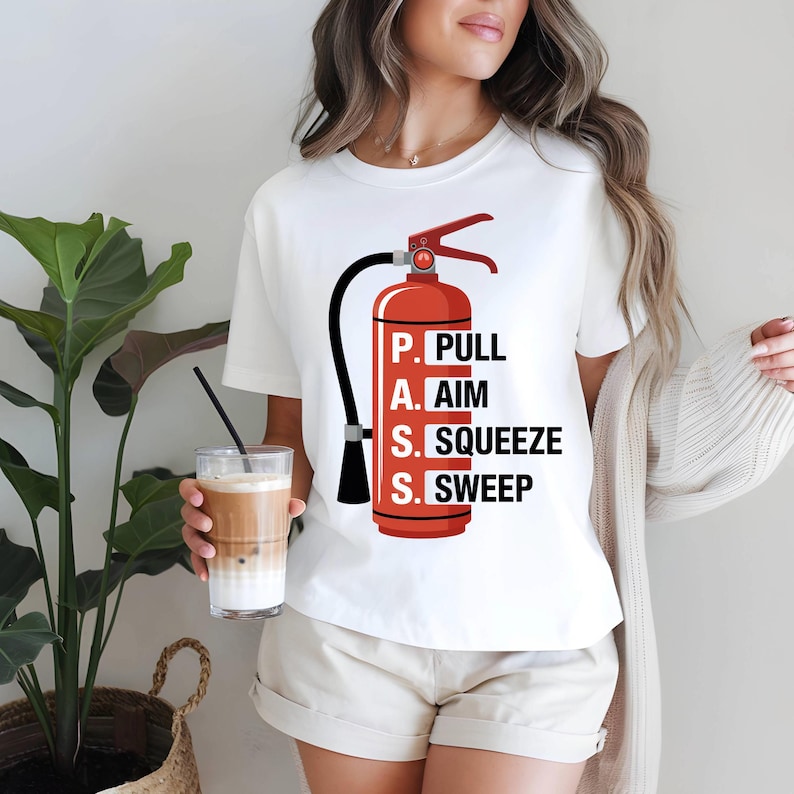 Fire Extinguisher PASS Acronym PNG – Safety Training Graphic ...