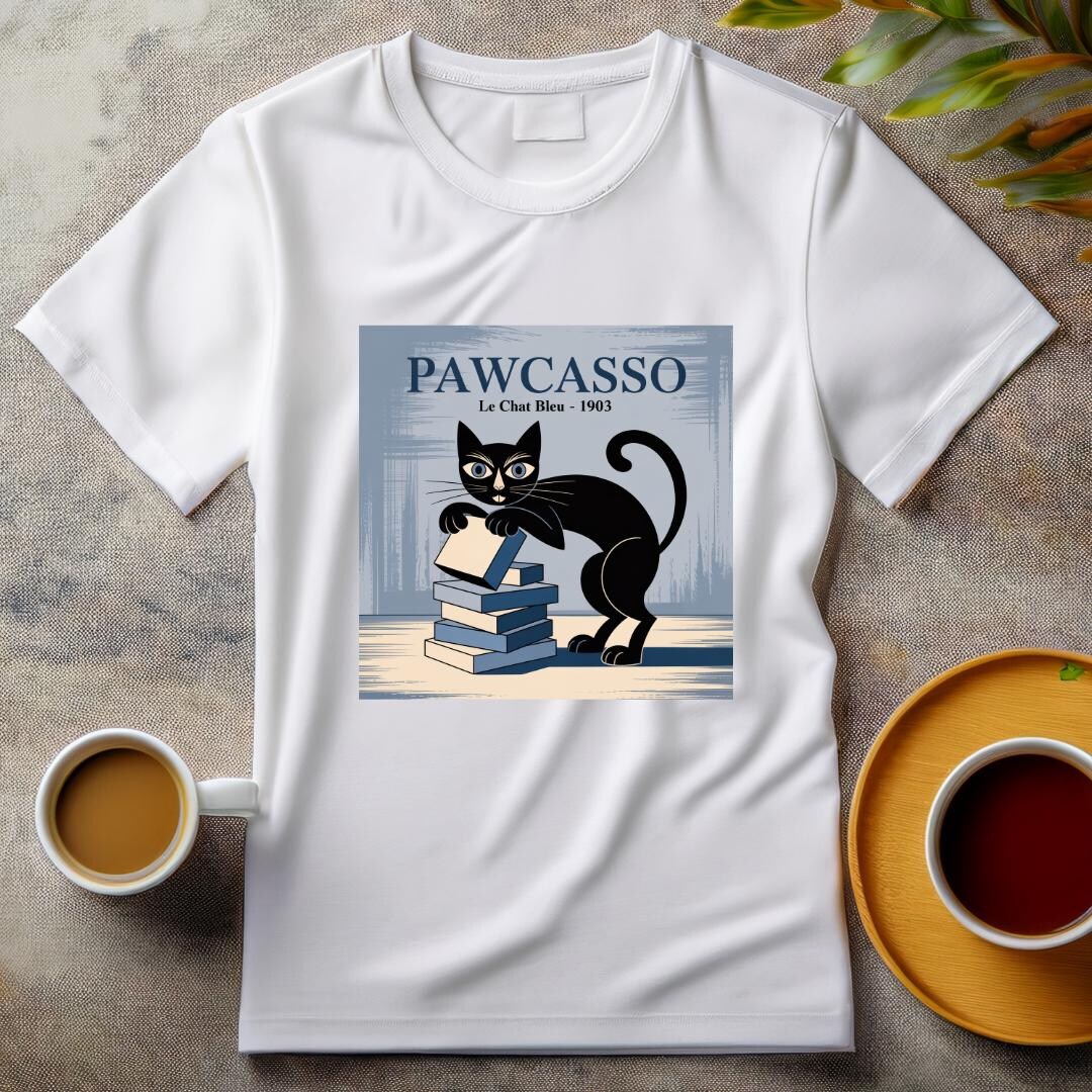 Funny Cat Picasso PNG | Pawcasso Art Digital Download | 300 DPI ...