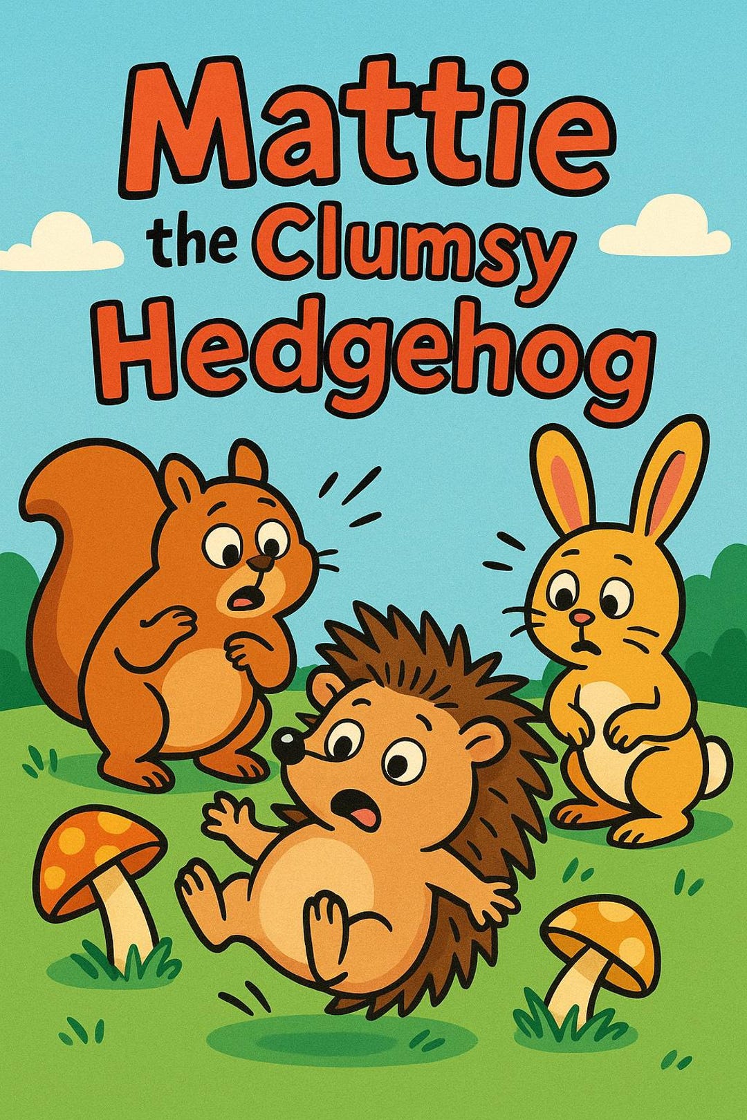 Mattie the Clumsy Hedgehog Coloring Pages! - Etsy