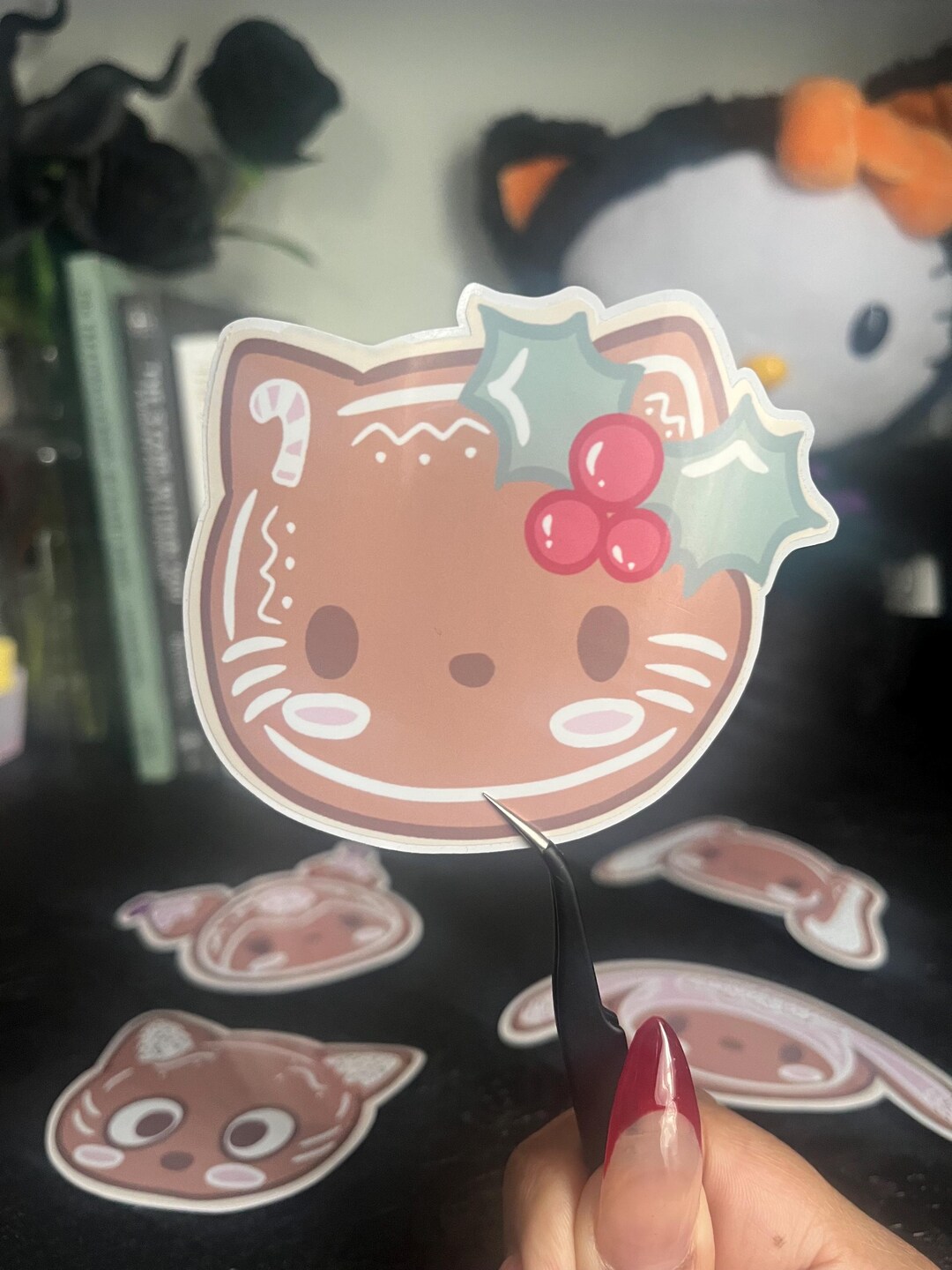 Hello Kitty Sanrio Gingerbread Cookies - Etsy