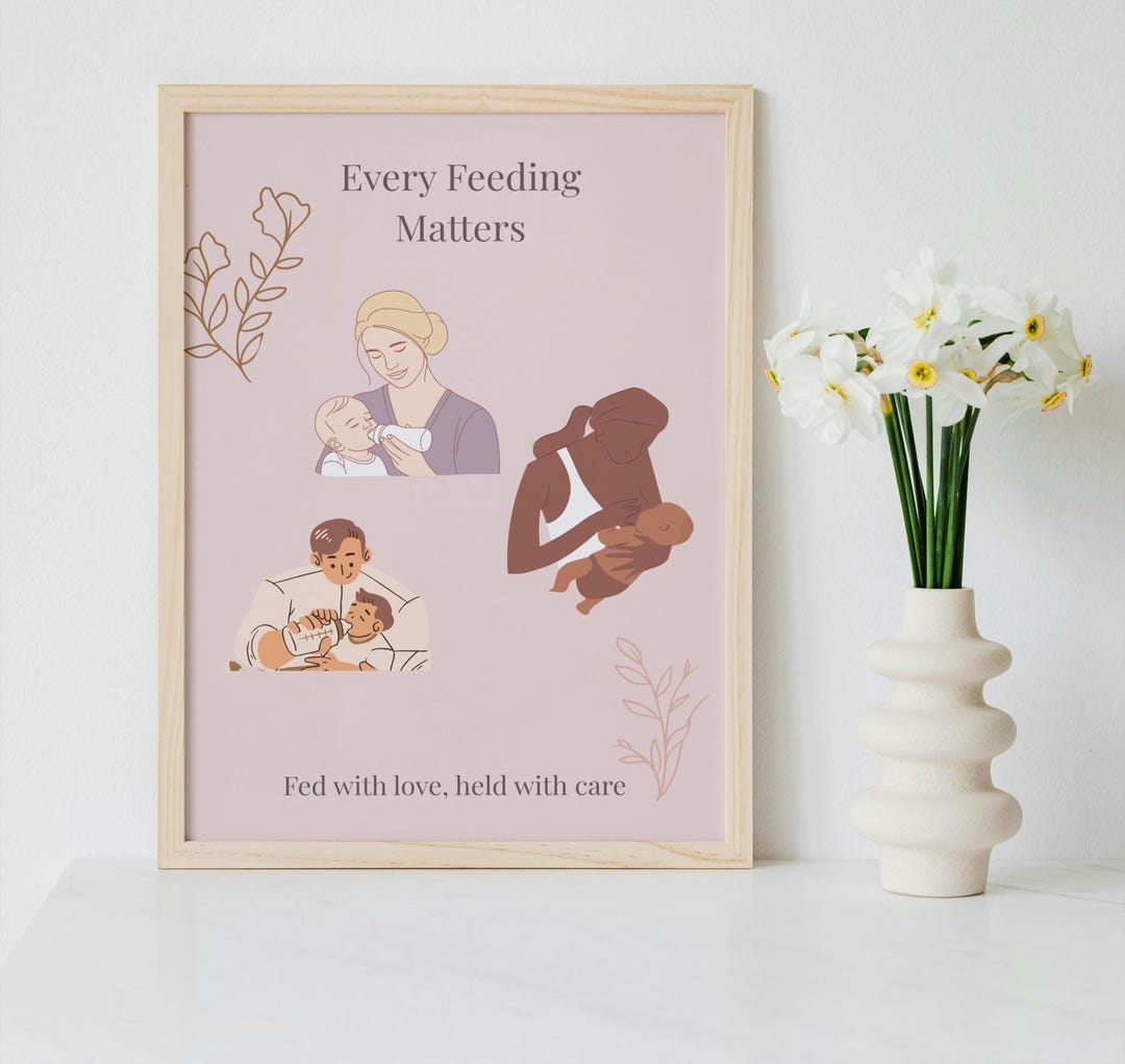 Every Feeding Counts Printable Poster – Inclusive Infant Feeding Wall ...