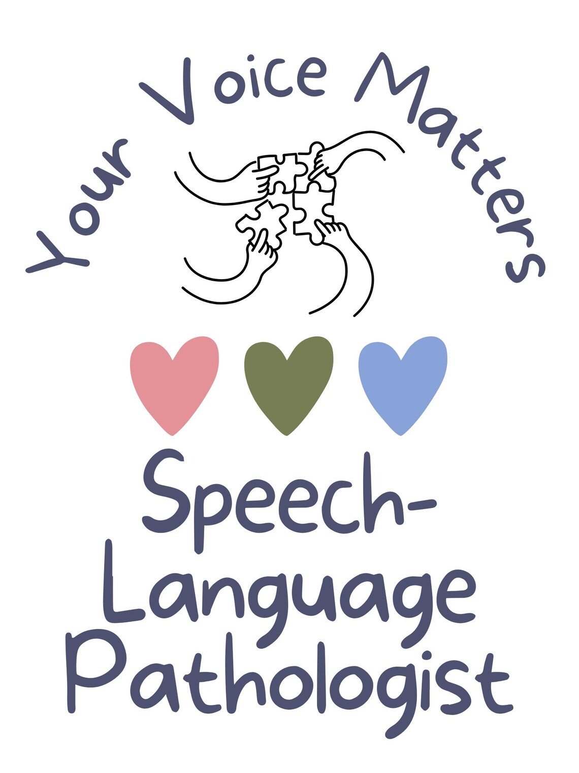 Your Voice Matters – Printable SLP Poster | Editable Design Template ...