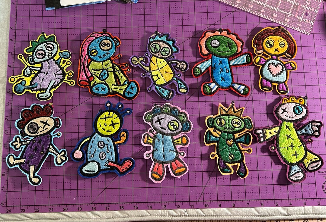 Voodoo Key Fobs -- Purse, Luggage, Backpack Charms -- Great Stocking ...