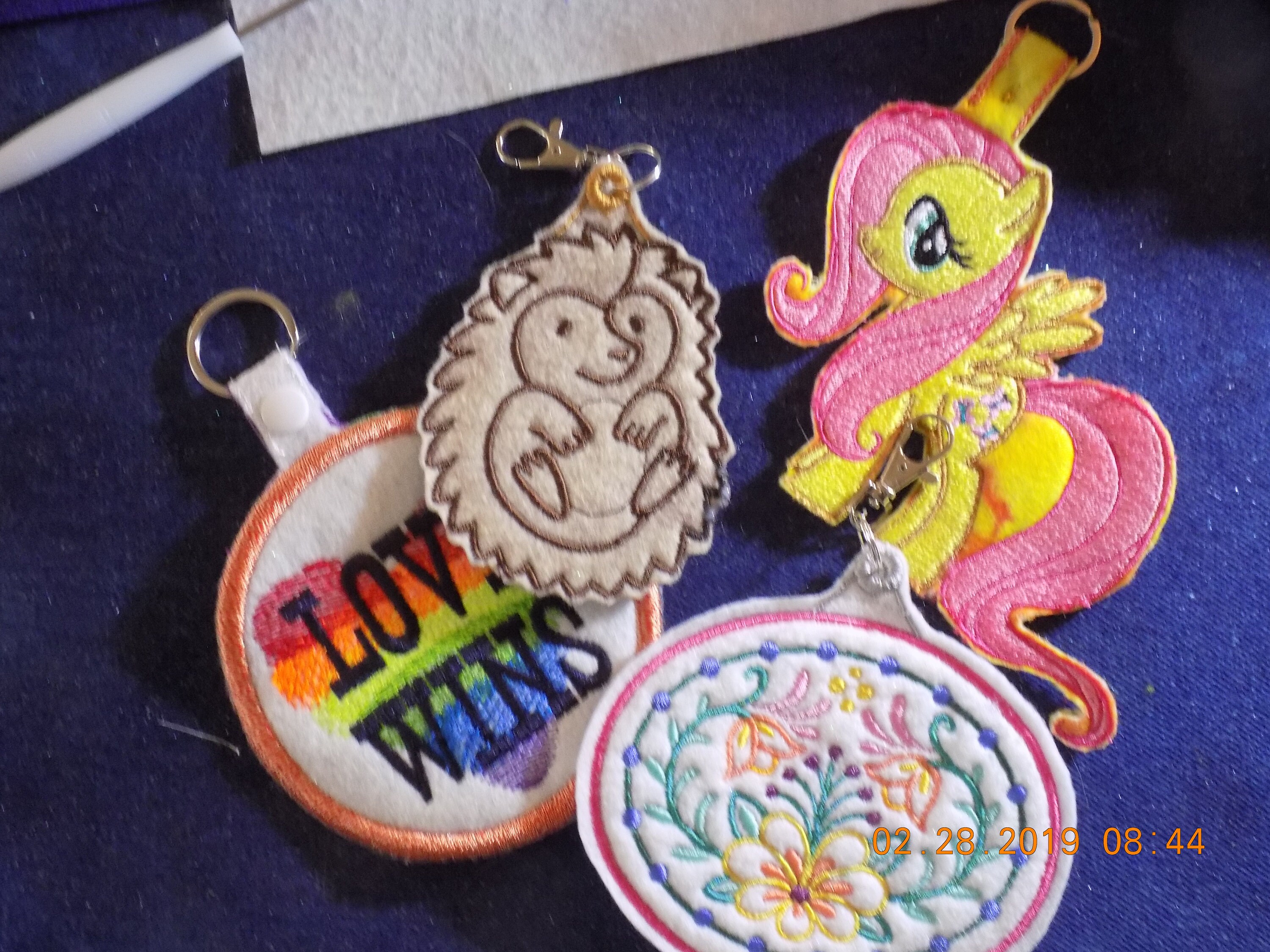 Custom Key Fobs Purse Luggage Backpack Charms Great | Etsy