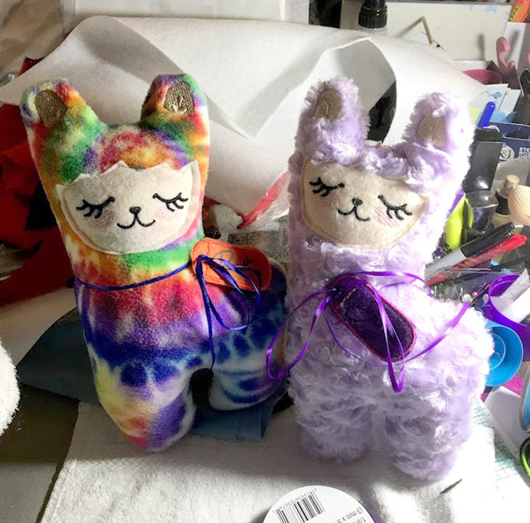 Llama Plush Stuffies (12-13" Tall Custom-made Stuffed Toy With ...