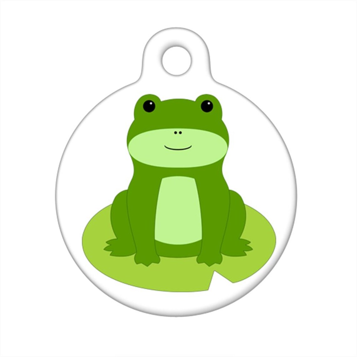 Pet ID Tag - Froggy - Etsy