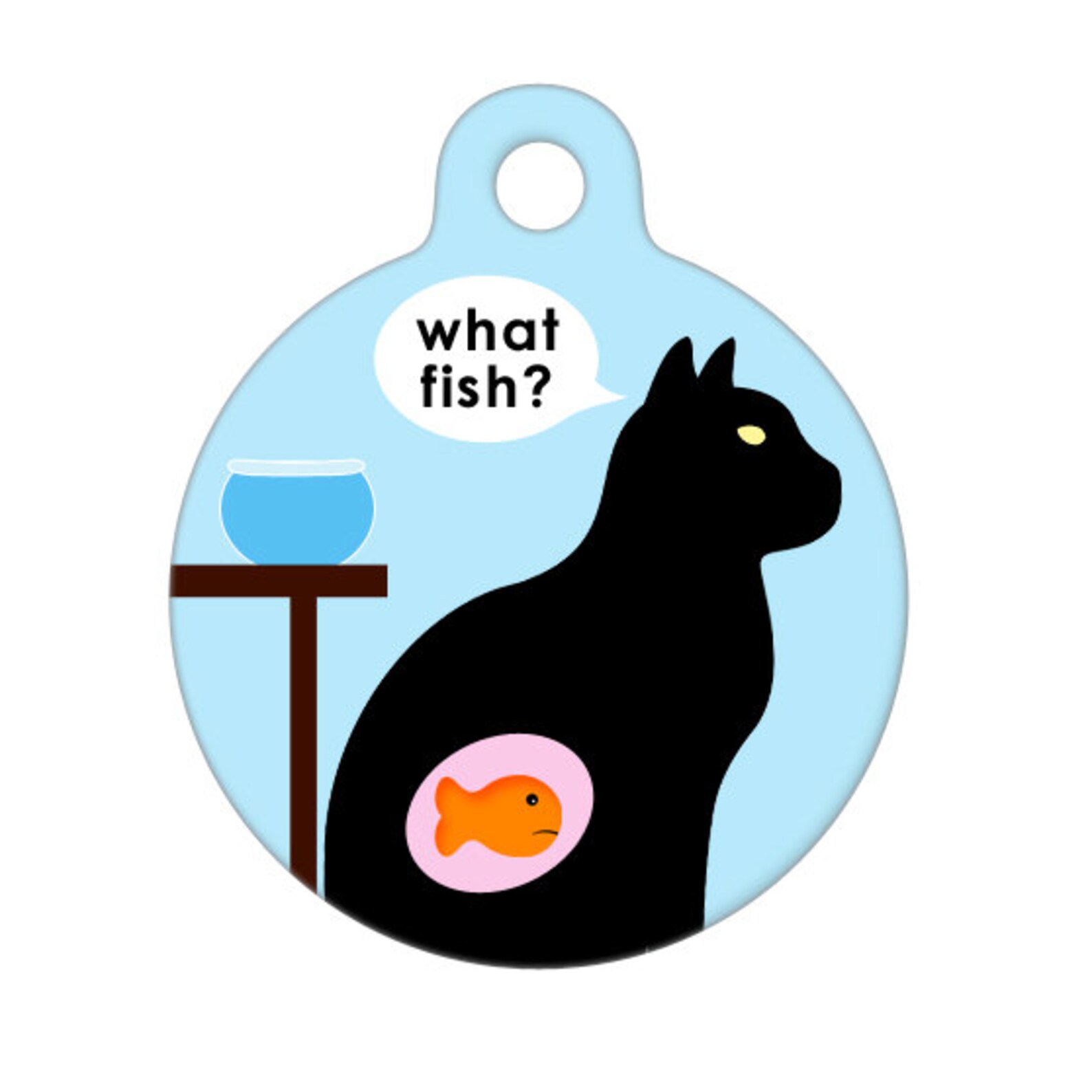 Pet ID Tag What Fish | Etsy