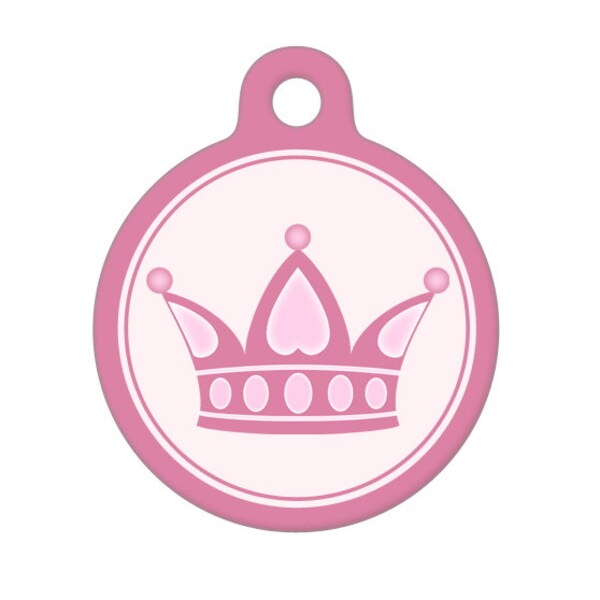 Princess Dog Tag - Etsy