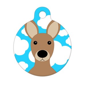 Pet ID Tag Kangaroo - Etsy