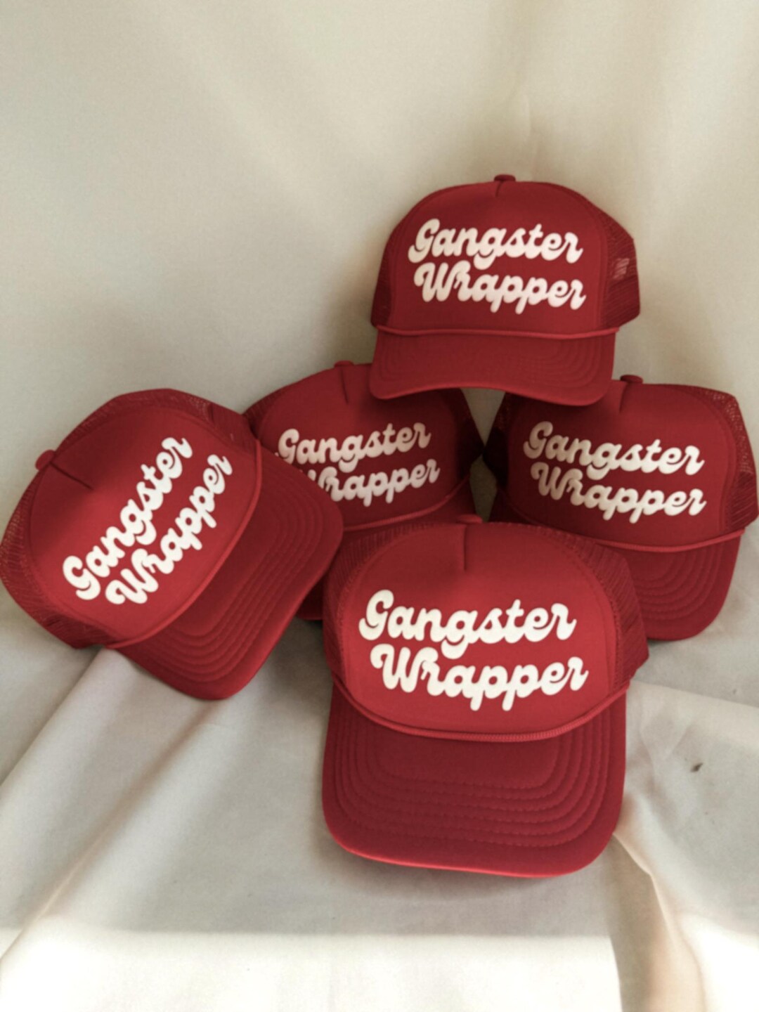 Gangster Wrapper Trucker Hat - Etsy