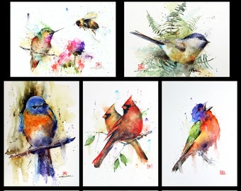 HUMMINGBIRD 5 X 7 Greeting Cards, Blank, Set of 9 Bestsellers ...
