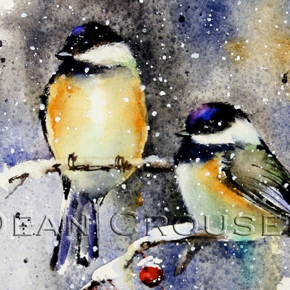 Chickadee Winter