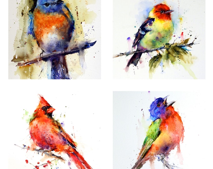 SONGBIRD Refrigerator Magnet Set by Dean Crouser - Etsy